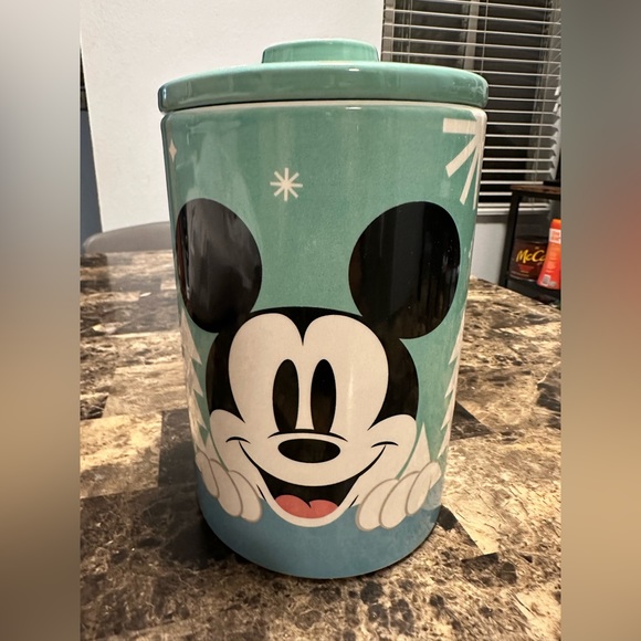 Disney | Kitchen | Disney Mickey Mouse And Minnie Mouse Holiday Ceramic ...